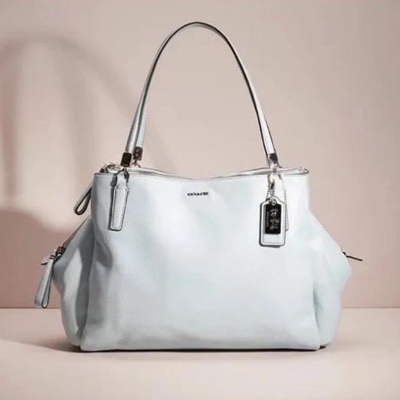 Coach | Bags | Nwt Coach Madison Cafe Leather Carryall Tote Shoulder ...